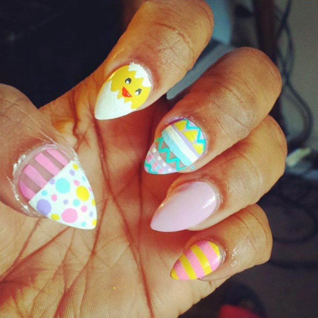 60 Epic Easter Nail Designs to Look Gorgeous