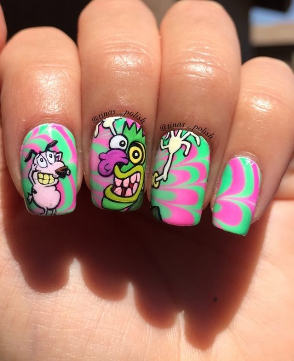 Nostalgia Trip: 25 Cartoon Manicures We Can't Get Over
