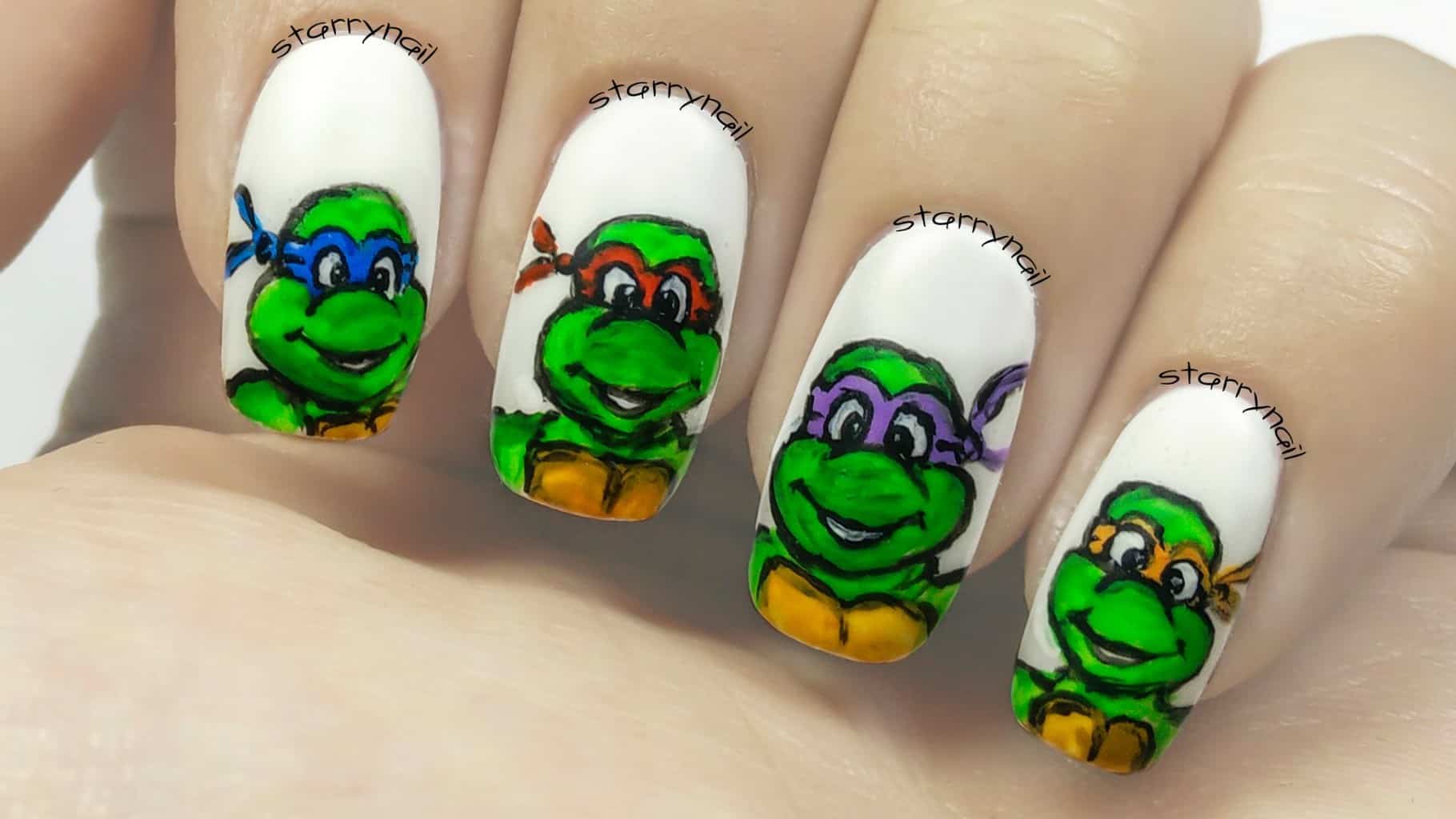 Cowabunga! 10 TMNT Nail Art Ideas for Comic Fans