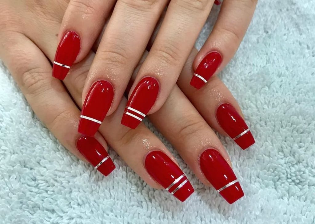17 Classy Dark Red Nails for Beauty and Elegance – NailDesignCode